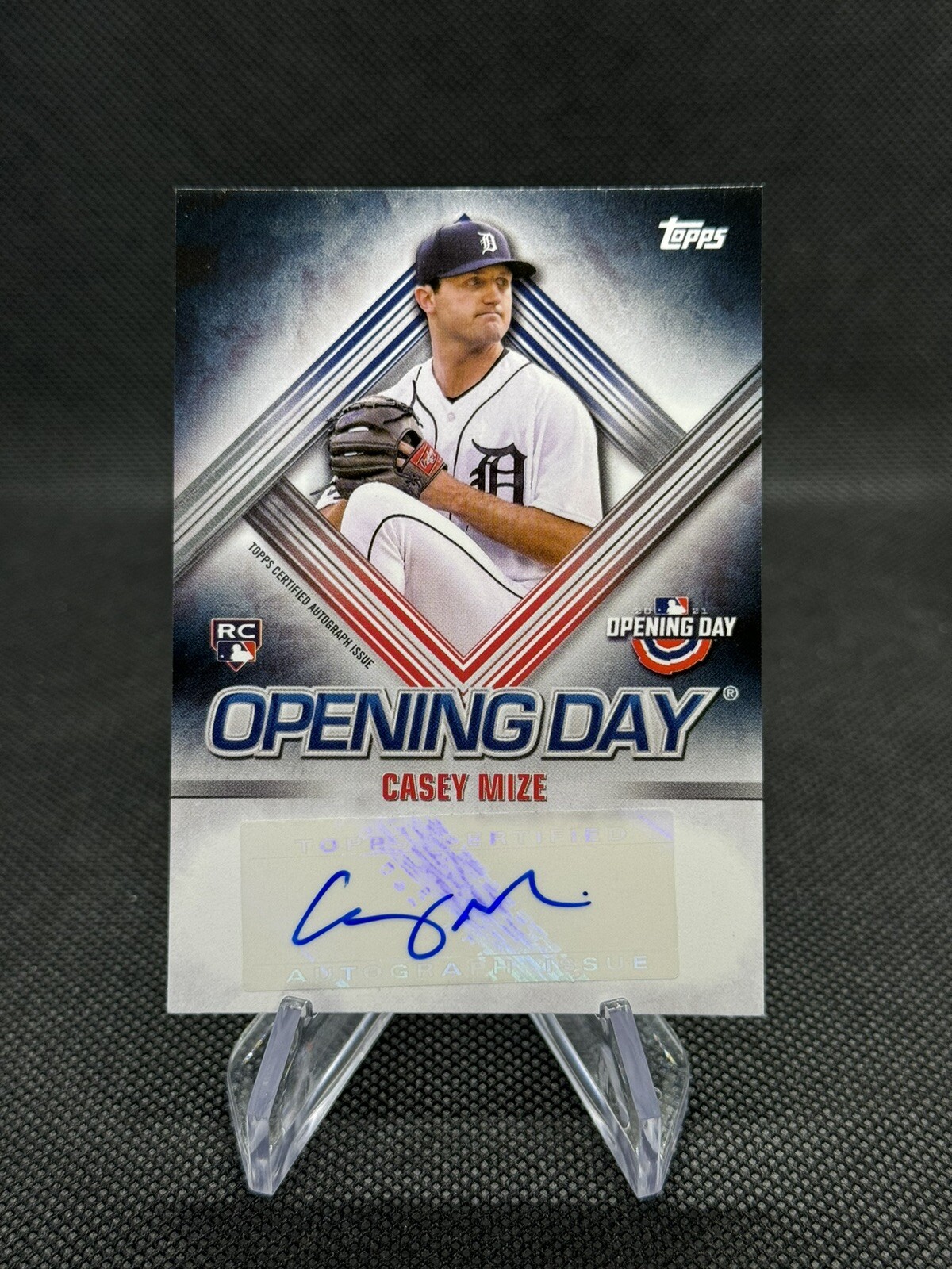 2021 Topps Opening Day Casey Mize Autograph RC Detroit Tigers | eBay