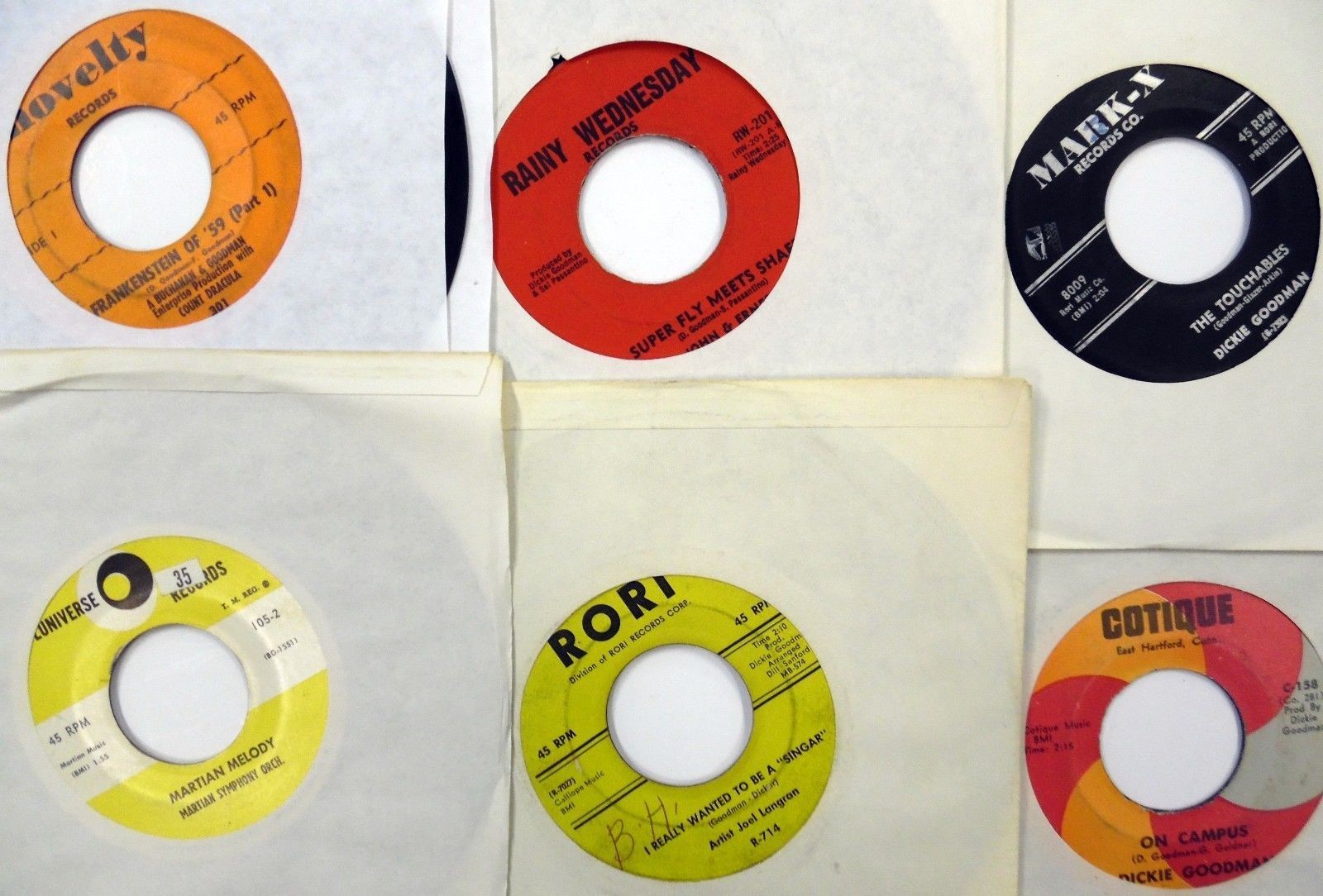 BREAKIN' RECORDS Lot of 6 x 45 singles c1171 | eBay