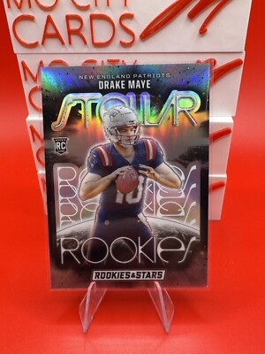 2024 Rookies And Stars Drake Maye Stellar Rookies SR-DME Silver | eBay