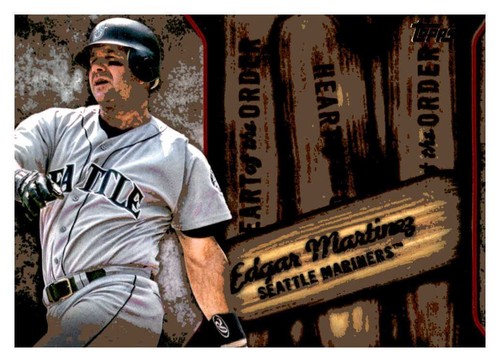 2015 Topps Heart of the Order Edgar Martinez HOR-17 | eBay