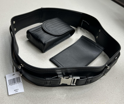 Star Wars Jedi Belt Adult Black S/M/L Galaxy's Edge Costume Disney ...