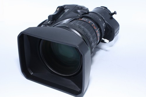 Fujinon A18X7.6BERM-MC 2/3 B4 Zoom Lens w/ 2x Extender for Camcorder 2/ ...
