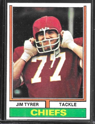 1974 Topps - Jim Tyrer #85 NMMT | eBay