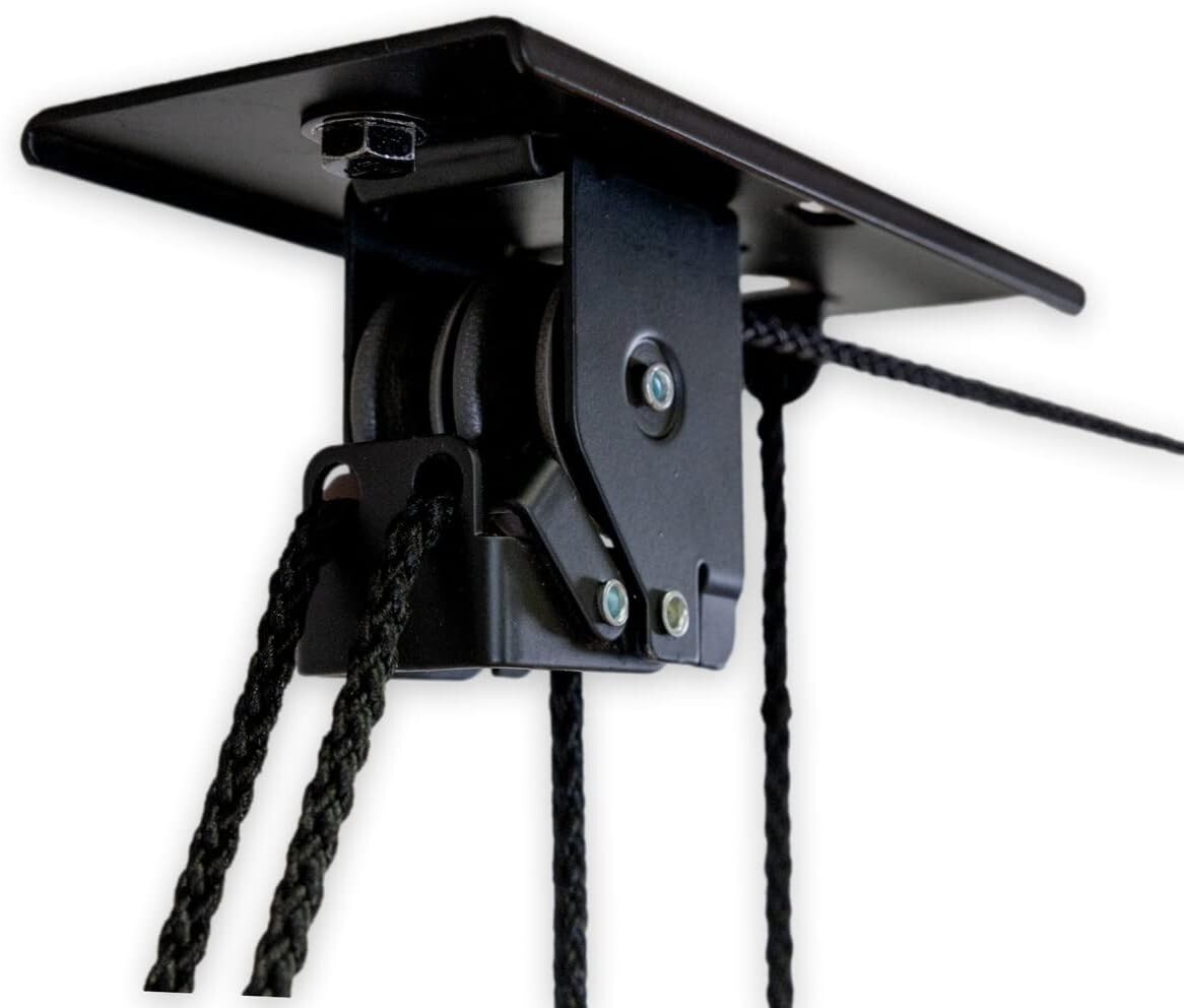 Cargo Box Ceiling Heavy Duty Storage Hoist Rooftop Carrier Garage Holds ...