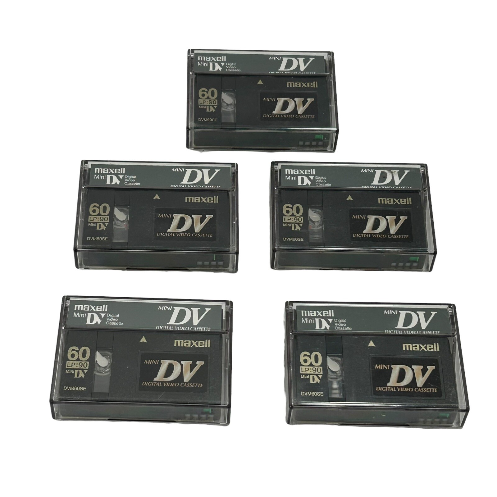 Maxell (Lot of 5) Mini DV Digital Video Cassette DV60 60 LP:90 60 ...