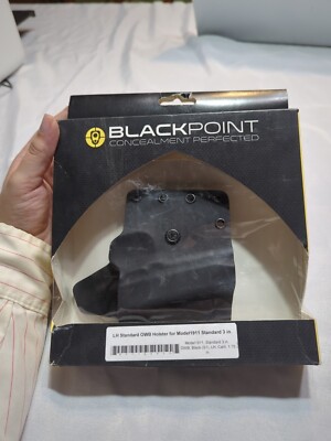 Blackpoint LH Standard OWB Holster For 1911 Standard 3 In Kydex | eBay