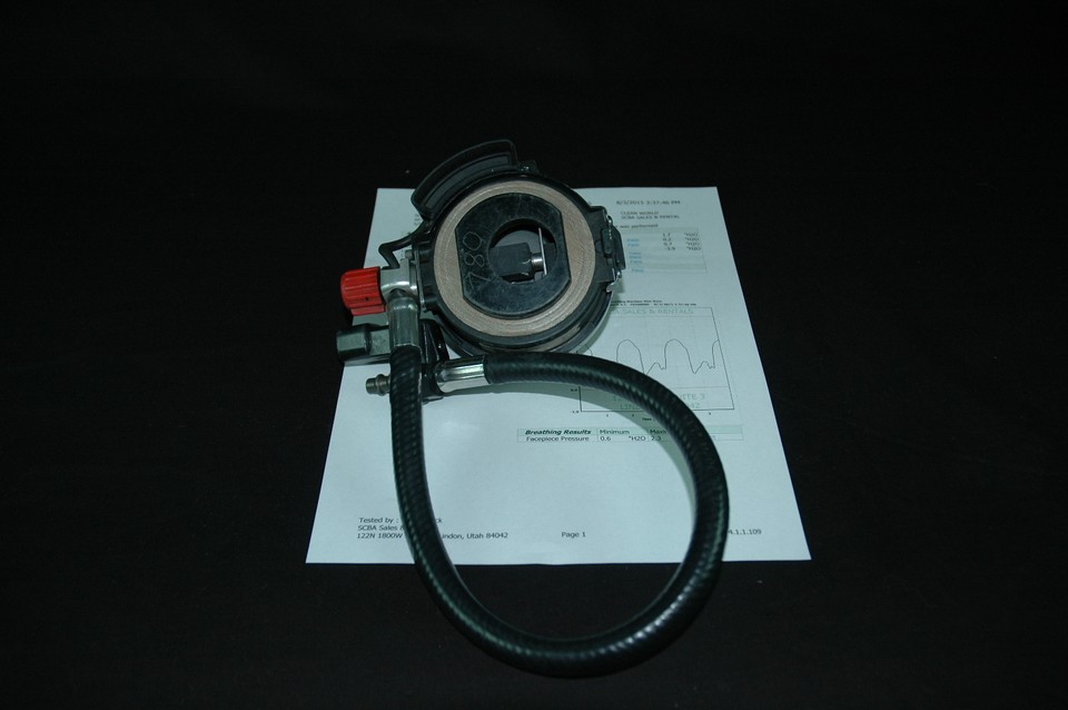 Scott SCBA Ez-Flo Ezflo II Regulator with Quick Disconnect & HUD ...