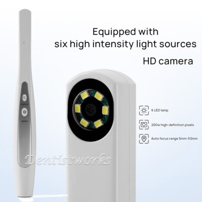 Dental Intraoral Camera Focus Digital USB Imaging Intra Oral 6 LED Auto ...