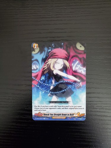 Cardfight - Shaman King - Knock You Straight Down to Hell! - D-TB03/080EN R | eBay