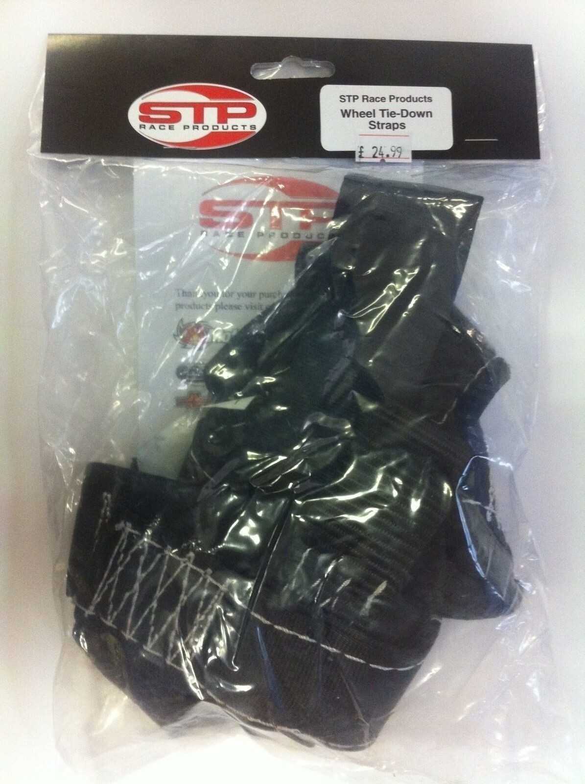 STP TDRWS1 Motorcycle Rear Wheel Tie-Down Strap - Black for sale online ...