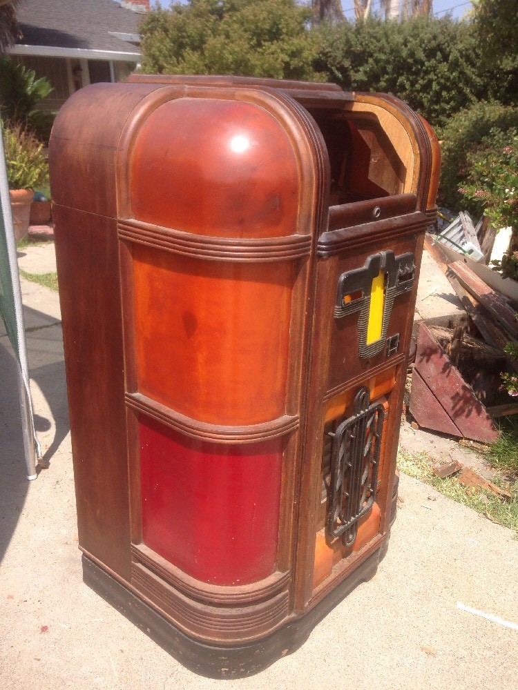 Antique Jukebox 1930's, Rock-Ola Cabinet With Speaker | eBay