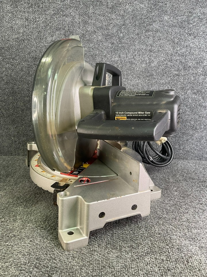 Craftsman 315.212040 🛠️ 10" Compound Miter Saw – Double Insulated ...