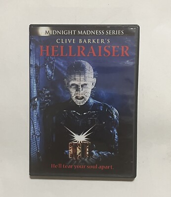 Hellraiser DVD 1987 Widescreen Clive Barker Midnight Madness Series VGC ...