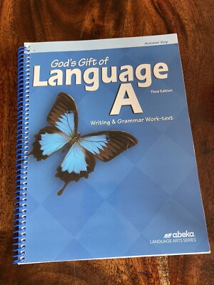 Abeka 4th Grade Language A Writing and Grammar Work-text Answer Key ...