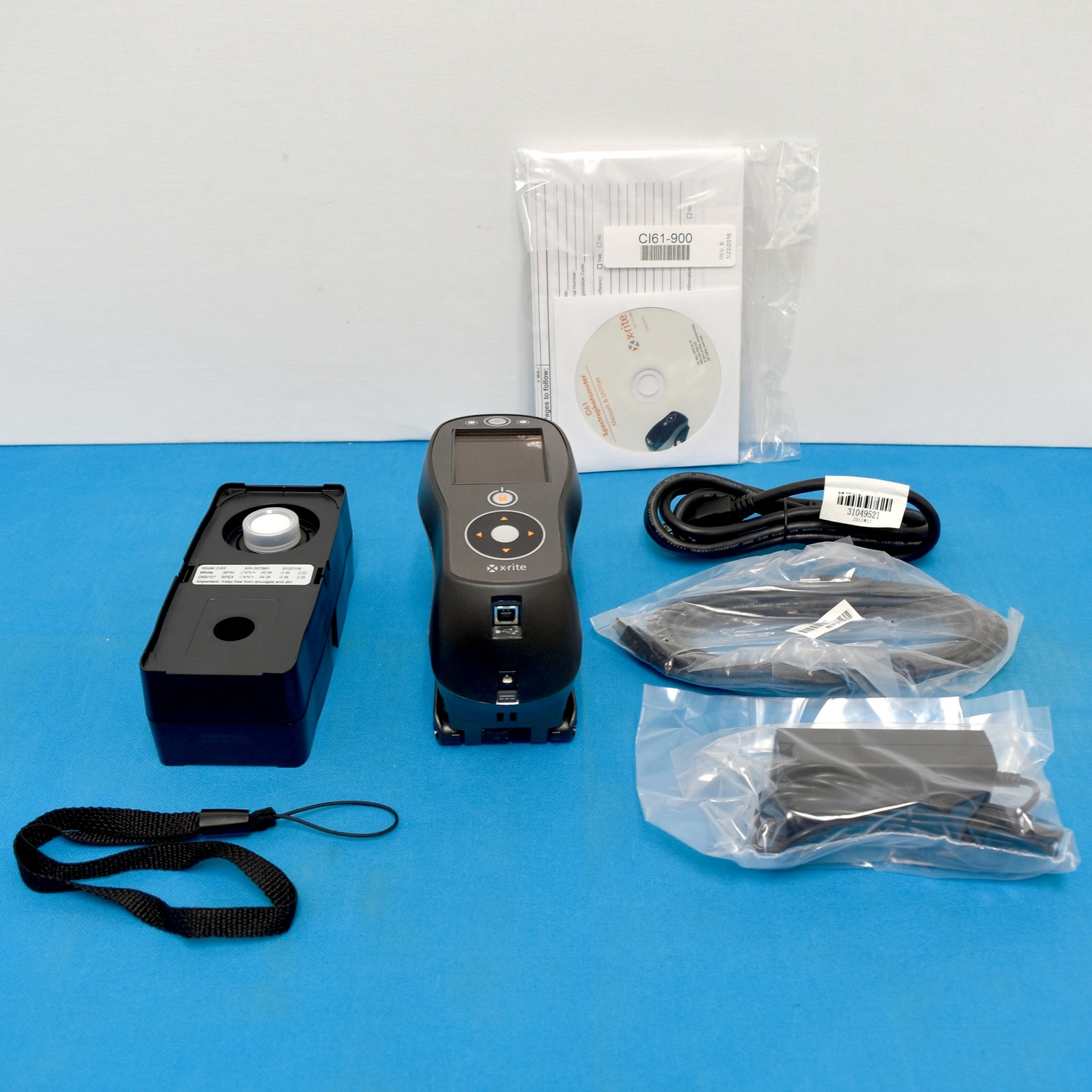 X-Rite Ci61+RTL (CI6xNB) XRT-CI6xNB Portable Sphere Spectrophotometer ...