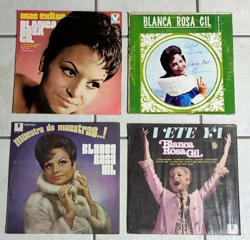 Blanca Rosa Gil 4 Lp Lot - Mas Exitos, Vete Ya, Maestra De Maestras ...