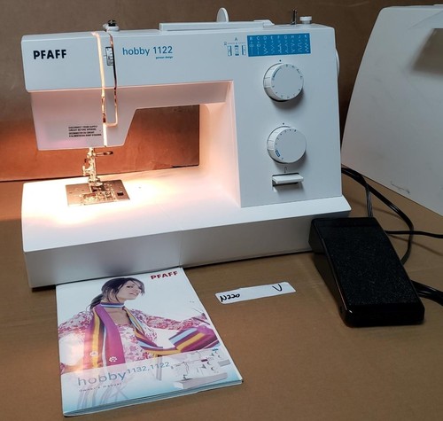 PFAFF HOBBY 1122 SEWING MACHINE W/ PEDAL & CASE ! N220 V | eBay