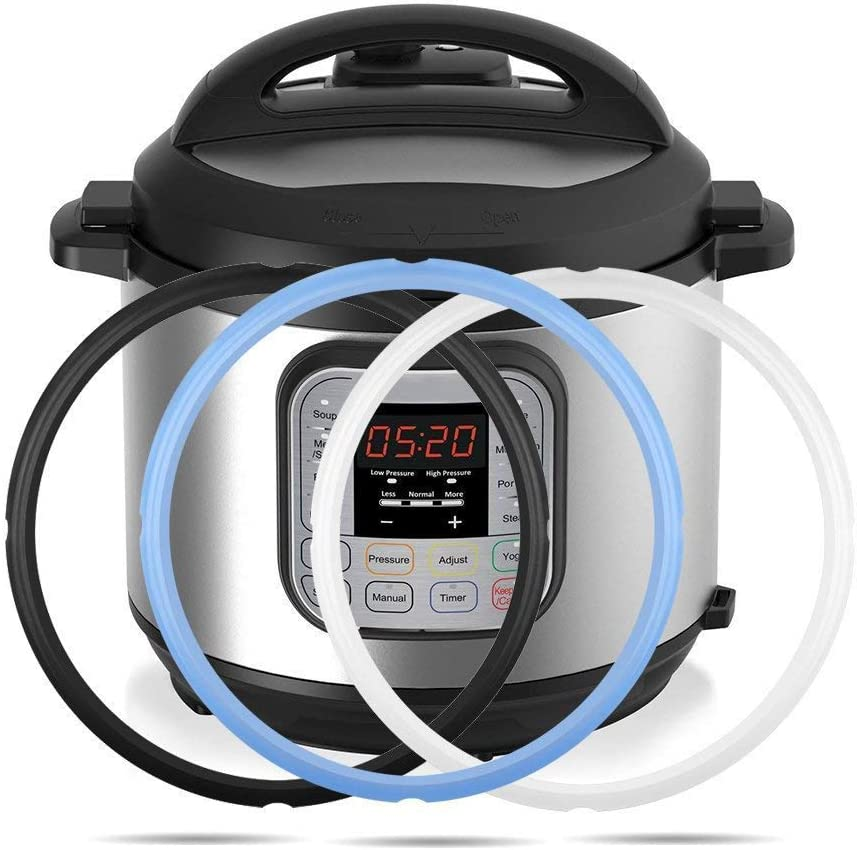 3PCS Silicone Sealing Ring for Instant Pot 6 Quart, Insta Pot Seals ...