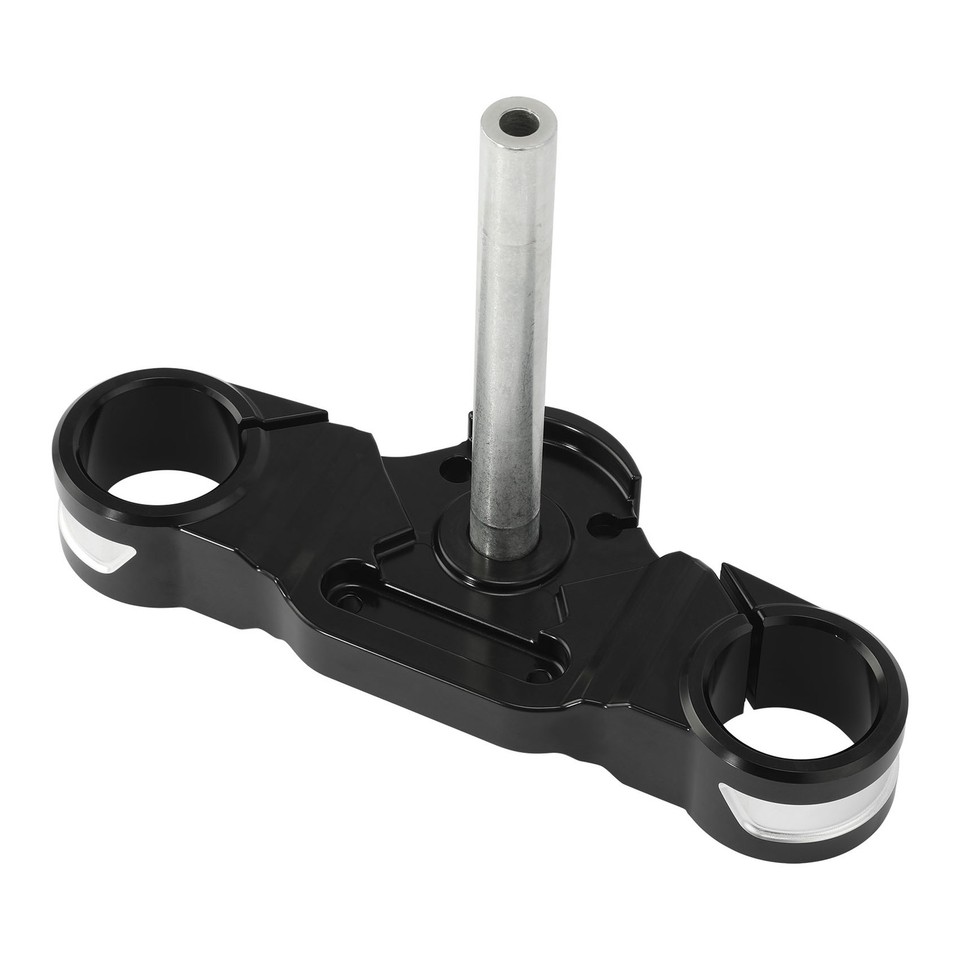 Upper&Lower Front Fork Triple Tree Clamp Fit For Harley Low Rider S ...