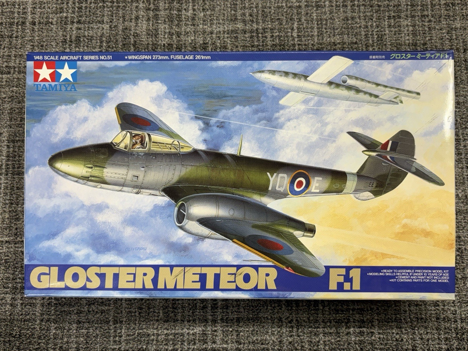 Tamiya 1/48 Gloster Meteor F.1 WW2 RAF Jet Fighter Item 61051 - New | eBay