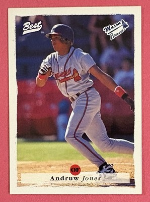 Andruw Jones Macon Braves 1995 Best Baseball Card #50 NM MT TL209 | eBay