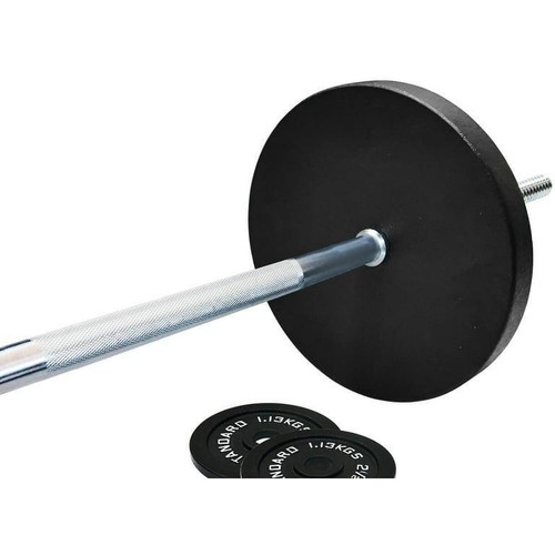 Cast Iron Standard Weight Including 5FT Standard Barbell With Star ...