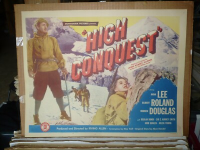 HIGH CONQUEST, orig 1947 TC (Anna Lee, Gilbert Roland, Warren Douglas) | eBay
