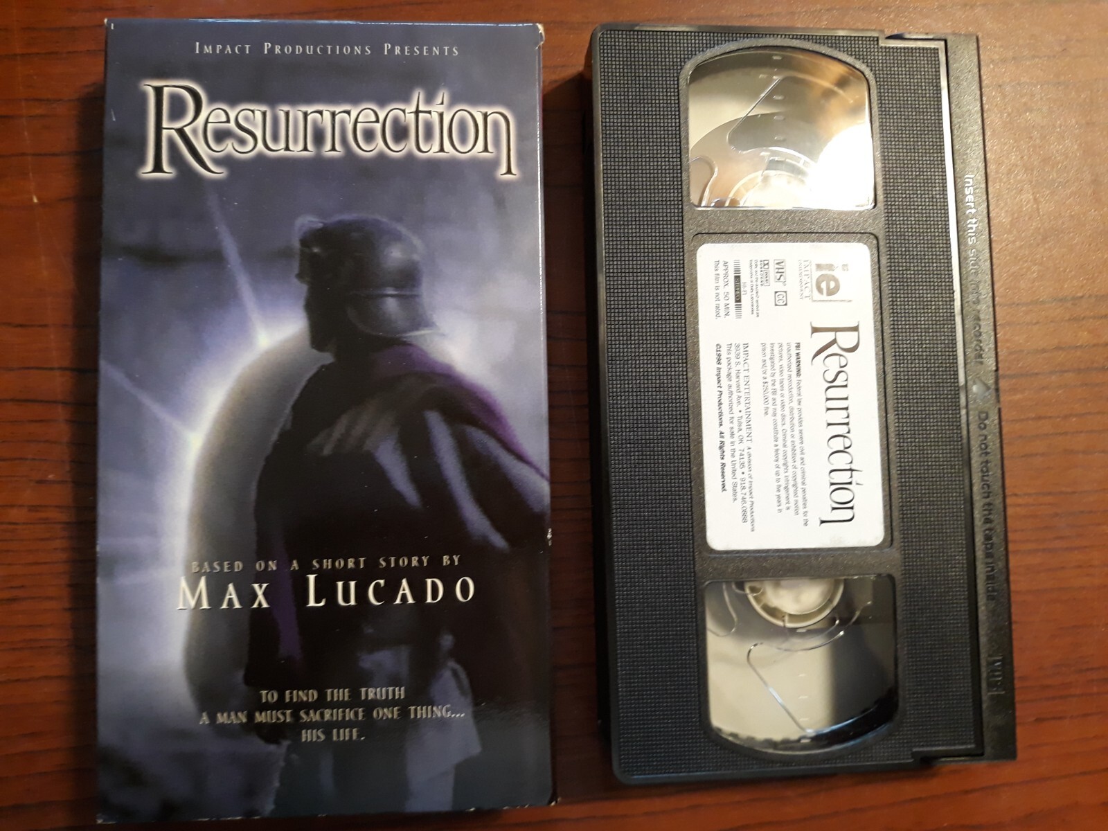 Resurrection (1999 VHS) History Drama Based on Max Lucado Story. Robert ...