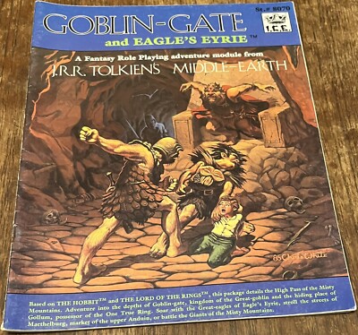 Goblin Gate and Eagle’s Eyrie Middle Earth Module ICE # 8070 MERP ...