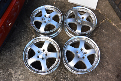 JDM 18" Work Euroline 5spoke wheels for civic alphard tsx rsx Harrier ...