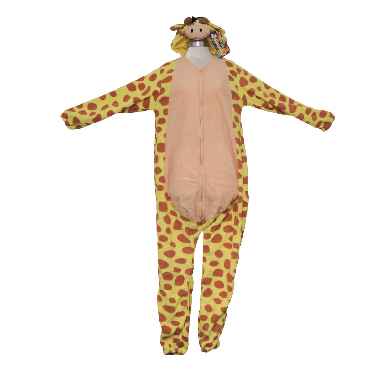 Janimals Pajamas Cozy Giraffe Hooded Onesie Pajamas Soft Temu Super
