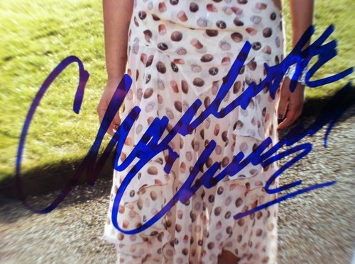 Charlotte Church Autograph Photo | eBay