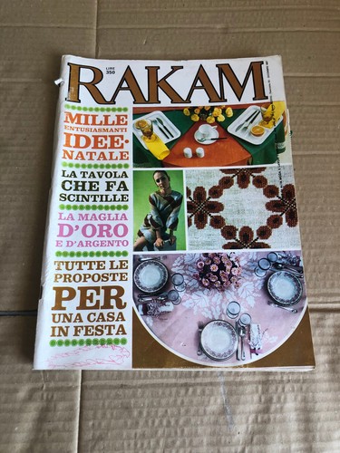 Magazine Rakam Monthly Of High Moda And Craft / Women`S '60 Sewing ...