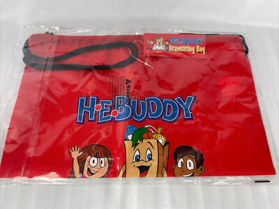 HEB Buddy bag Drawstring red Reading Rocks | eBay