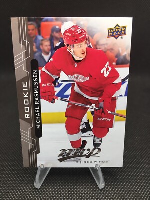 Michael Rasmussen 2018-19 UD MVP Rookie Card (RC) Redemption #254 ...