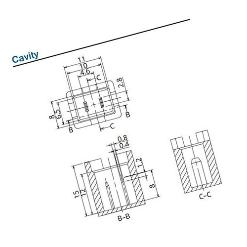 10 Pack 608820 20 Amp Micro Cartridge Fuses - FMM Mcase Fuse, Mini Box ...
