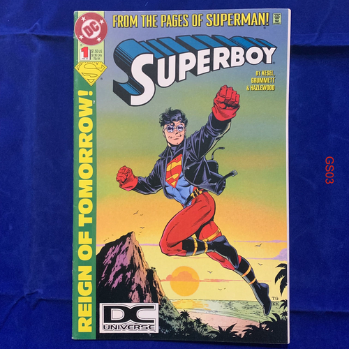 Superboy #1 DC Universe Logo variant 1st Knockout 1994 VF gs03 | eBay
