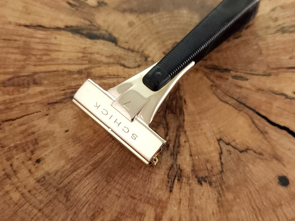 Schick Type I1 Black Handle Vintage Injector Safety Razor | eBay