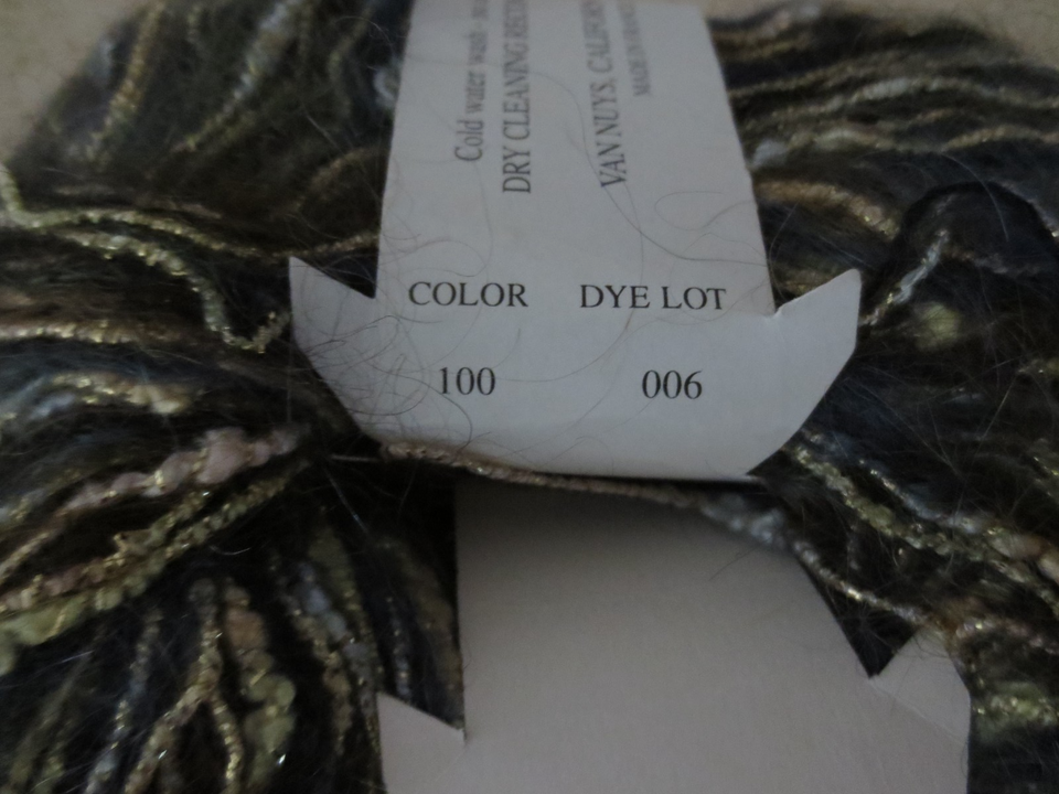 Trendsetter DUNE Yarn Mohair, Acrylic, Nylon Blend 50gr ea. Set of 2 ...