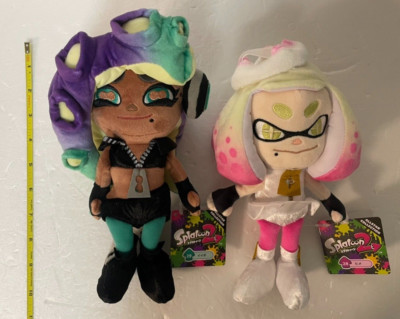 Splatoon 2 Tentacles Pearl & Marina S size Plush Doll Set Stuffed Toy H ...