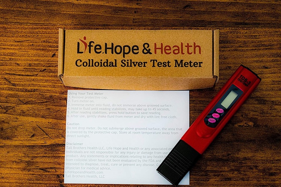 Colloidal Silver Test Meter PPM | eBay
