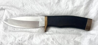 Buck Knives 692 Vanguard Texturized Rubber Fixed Blade Knife USA | eBay