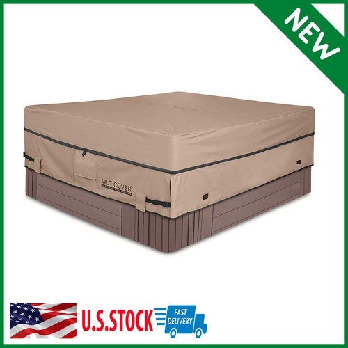 85"x85" Hot Tub Pool Spa Cover Cap Heavy Duty Sun Protector UV Water Resistant | eBay