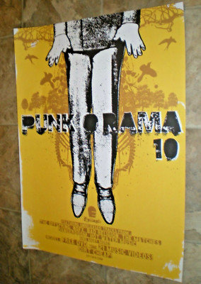 Poster - Punk O Rama 10 nofx rock poster hot water music the offspring ...
