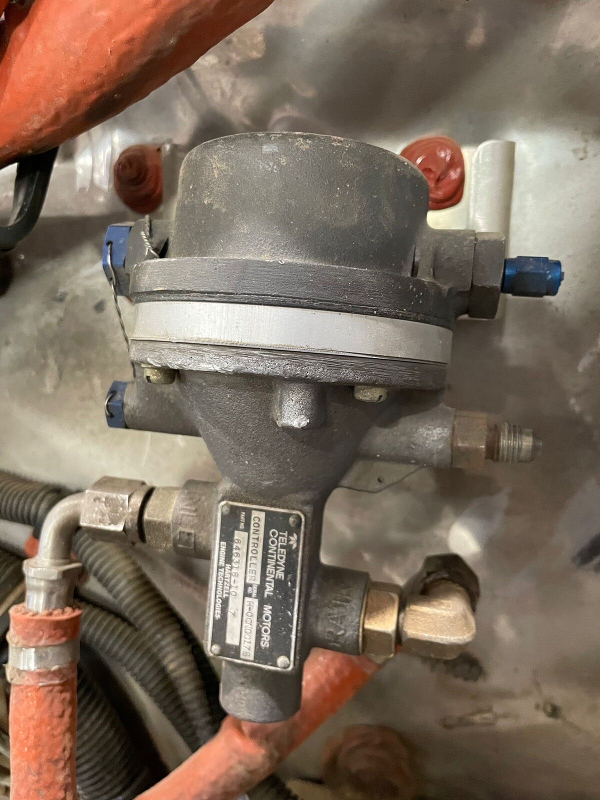 Continental TSIO-550-K1B 1927 TTSN Engine W/Accessories Seen Cirrus ...