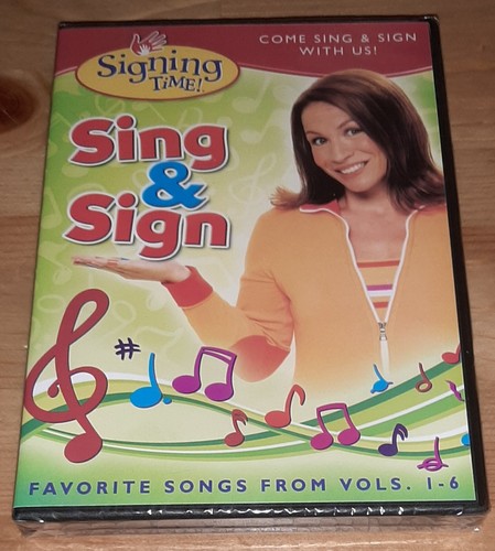 Signing Time: Sing & Sign (DVD, BRAND NEW) Favorite Songs From Volumes ...