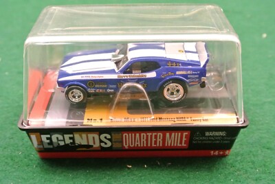 AUTO WORLD Slot Car BLUE MAX 1971 Mustang NHRA Funny Car - Legends NEW ...