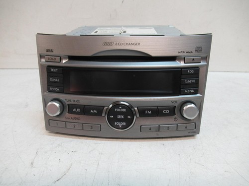 SUBARU LIBERTY RADIO/CD PLAYER, PANASONIC ,6 CD STACKER ,5TH GEN,09/09 ...