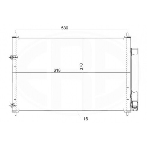Condenser CG565G 35839 940037 8FC351343424 DCN5-0006 08153048 160050 ...