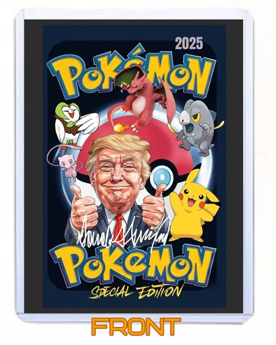 Donald Trump /Pokémon special edition trading card | eBay